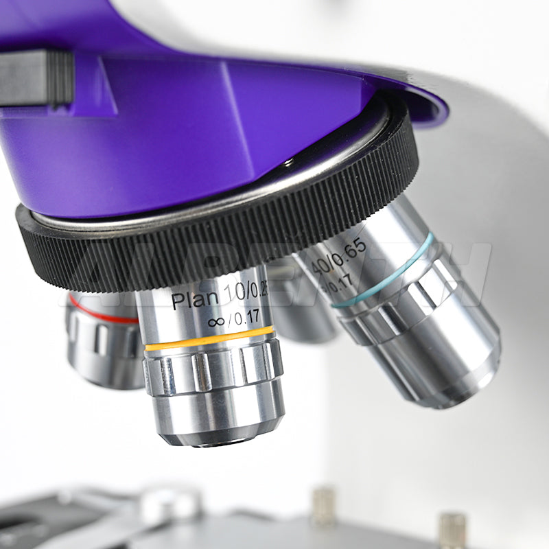 Albenth 40X-1000X DIN Achromatic Objective Binocular Laboratory Compou ...