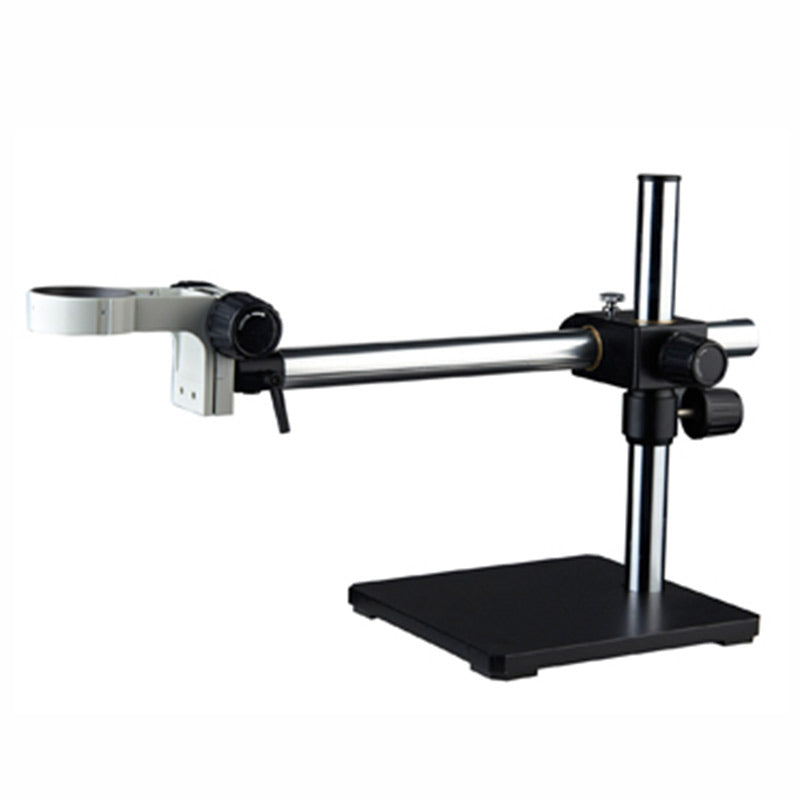 Single Arm Boom Stand with Heavy-duty base- 76mm Focus Block for Stere ...