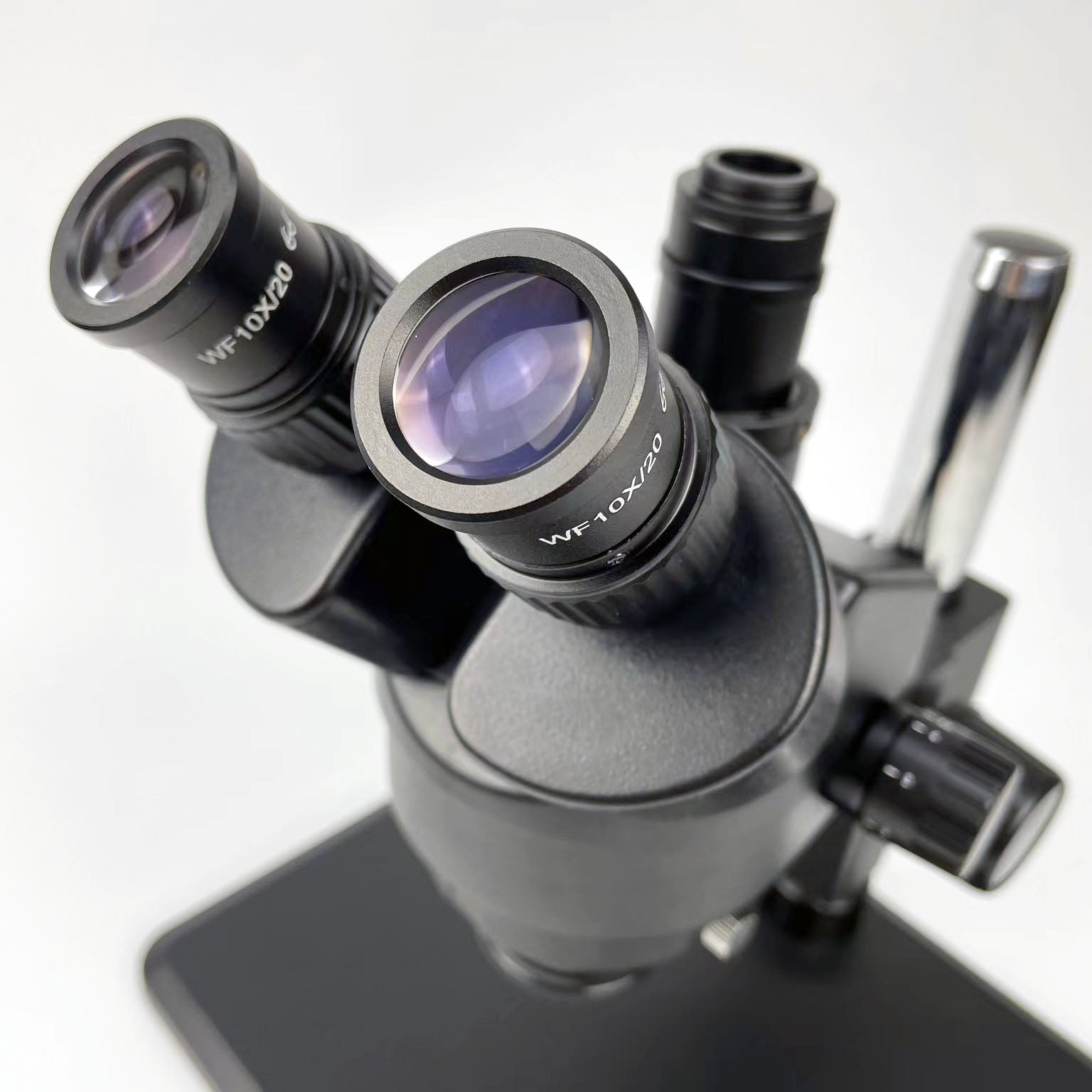0.7X-4.5X Greenough Opticl Zoom Binocular Stereo Microscope With Big W ...