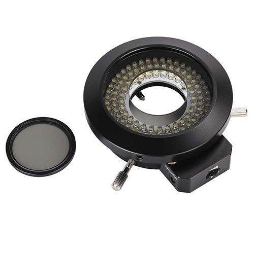 120-LED Polarized Ring Light For Stereo Microscope – Albenth Optics